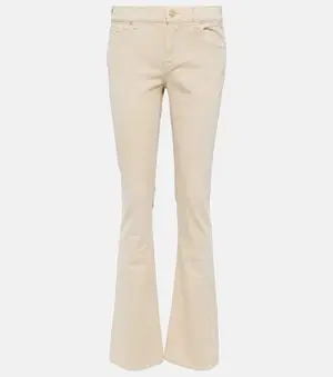 7 For All Mankind Mid-rise Flared Jeans