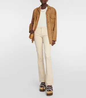 7 For All Mankind Mid-rise Flared Jeans