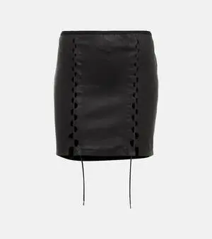 Dion Lee Black Wash Skirts For Women