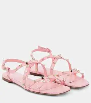 Valentino Garavani Rockstud Leather Sandals