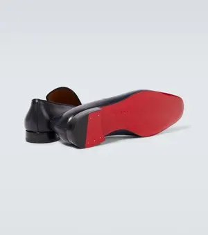 CHRISTIAN LOUBOUTIN Dandelion Leather Loafers - Blue