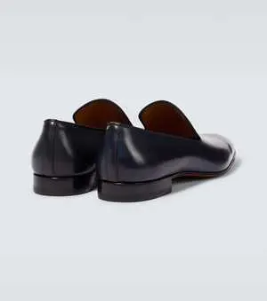 CHRISTIAN LOUBOUTIN Dandelion Leather Loafers - Blue
