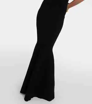Nina Ricci High-neck Maxi Gown