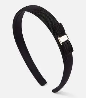 FERRAGAMO Vara Bow Headband - Black