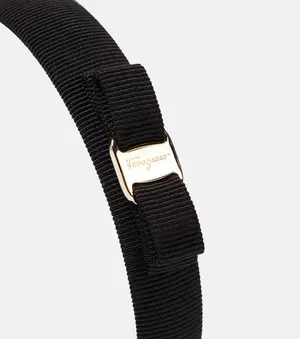 FERRAGAMO Vara Bow Headband - Black