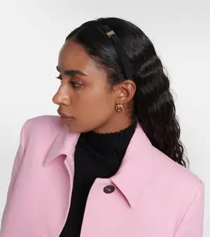 FERRAGAMO Vara Bow Headband - Black
