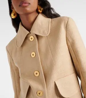 PATOU Cotton-blend Tweed Jacket