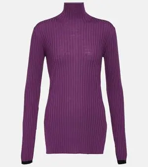 Plan C Ribbed-knit Wool Sweater