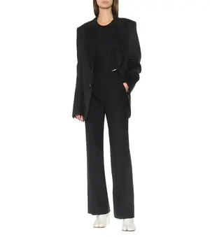 MAISON MARGIELA Sleeveless Stretch-jersey Bodysuit - Black