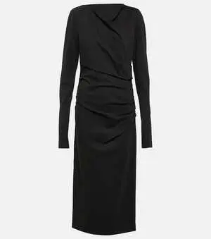 Dorothee Schumacher Draped Midi Dress