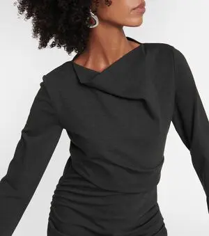 Dorothee Schumacher Draped Midi Dress