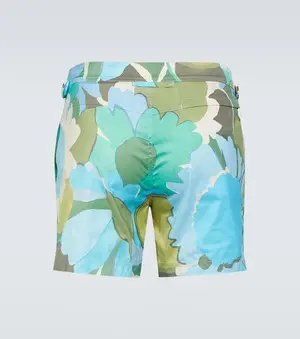 TOM FORD Floral Swim Trunks