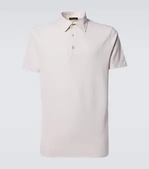 Loro Piana Cotton Polo Shirt - White