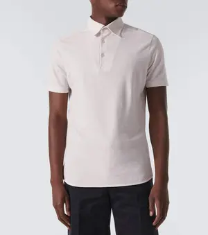 Loro Piana Cotton Polo Shirt - White