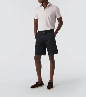 Loro Piana Cotton Polo Shirt - White