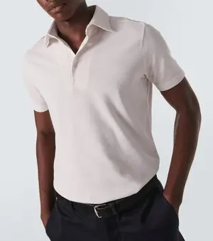 Loro Piana Cotton Polo Shirt - White