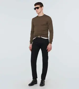 TOM FORD Slim Fit Jeans - Black