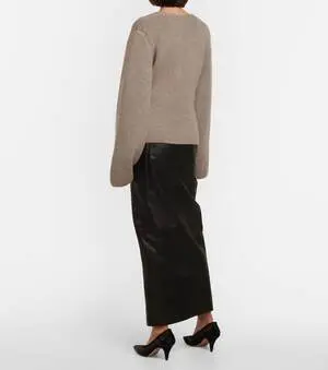 Khaite Scarlet Cashmere Cardigan - Grey