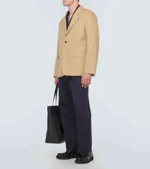 LANVIN Deconstructed Cotton-blend Blazer