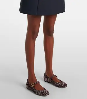 GIANVITO ROSSI Mary Jane Flats