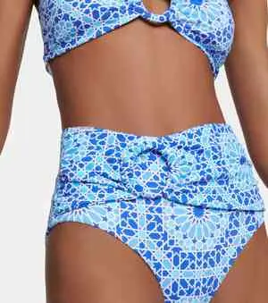 ALEXANDRA MIRO Dorit Printed Bikini Bottom
