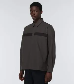 GR10K Processing T4 Cotton Overshirt