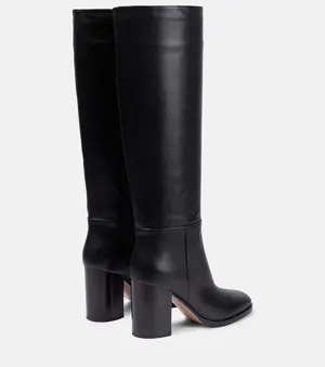 GIANVITO ROSSI Santiago Knee-high Leather Boots