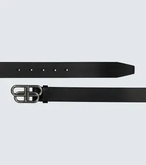 Balenciaga Bb Large Leather Belt
