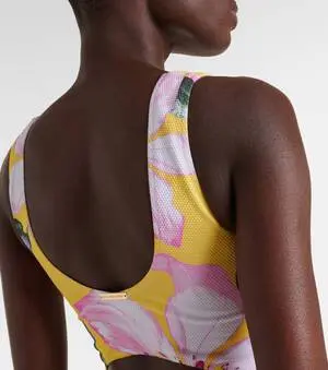 ALEXANDRA MIRO Beth Floral Cut Out Swimsuit