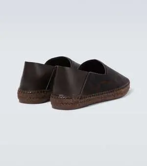 TOM FORD Leopard-printed Espadrilles - Multicoloured