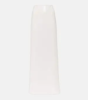 Galvan Pleated Evening Dresses