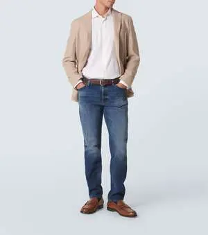 Zegna Mid-rise Skinny Jeans - Blue