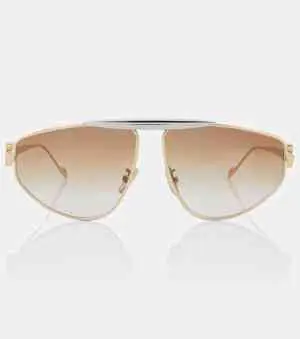 Loewe Aviator Sunglasses - Gold