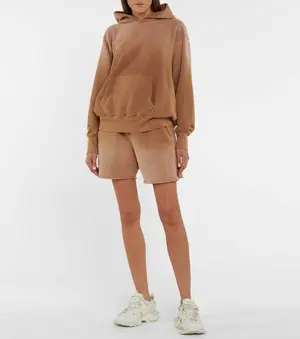 LES TIEN Cotton Jersey Hoodie