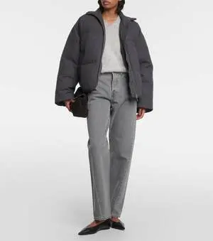 TOTEME Wool-blend Flannel Down Jacket