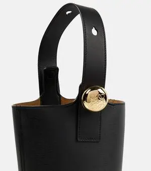 Loewe Pebble Mini Bucket Bag - Black