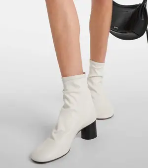 Isabel Marant Laeden Leather Ankle Boots