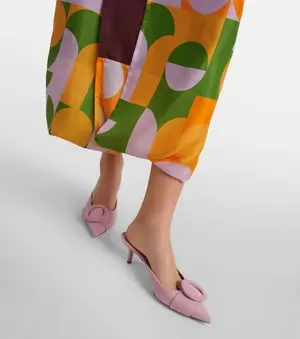 GIANVITO ROSSI Portofino 55 Suede Mules