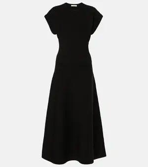 Co Cap-sleeve Maxi Dress