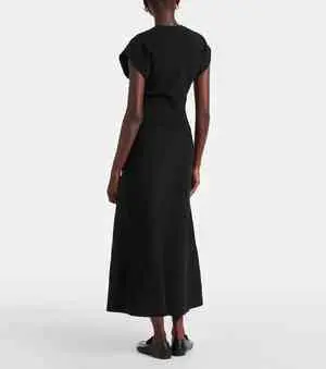 Co Cap-sleeve Maxi Dress