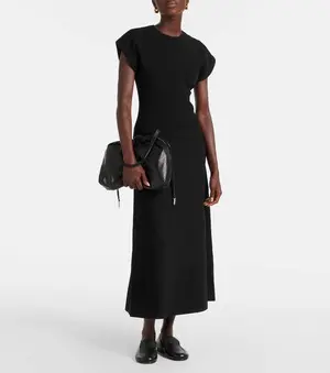Co Cap-sleeve Maxi Dress