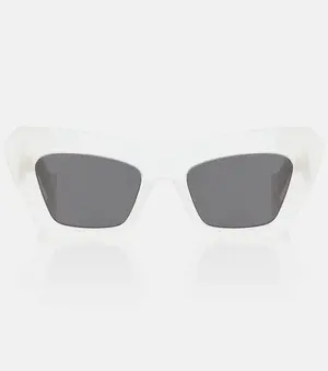 Loewe Loewe Anagram Cat-Eye Sunglasses White