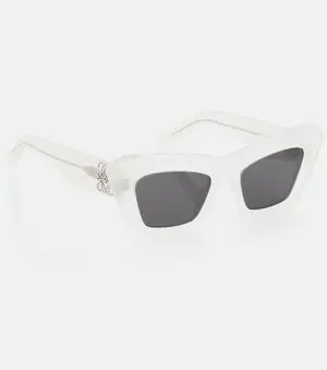 Loewe Anagram Cat-eye Sunglasses - White