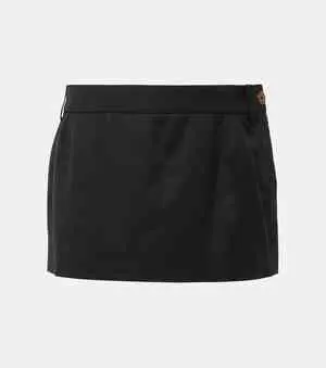VIVIENNE WESTWOOD Low-rise Wool Miniskirt