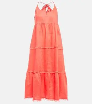 Heidi Klein Maxi Dress - Orange