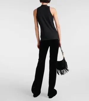 Dorothee Schumacher V-neck Tank Top With Tassel Detail