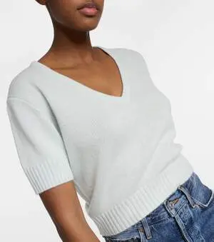 Jardin Des Orangers Cashmere Top - Green