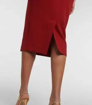 Safiyaa Hokoku Pencil Skirt