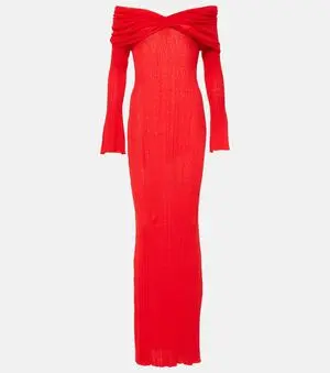 AYA MUSE Off-shoulder Maxi Dress