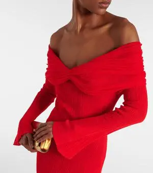 AYA MUSE Off-shoulder Maxi Dress
